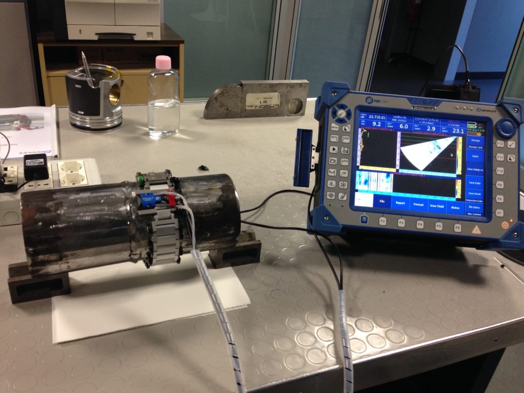 UT: Encoder per sonda Phased Array - Condomett